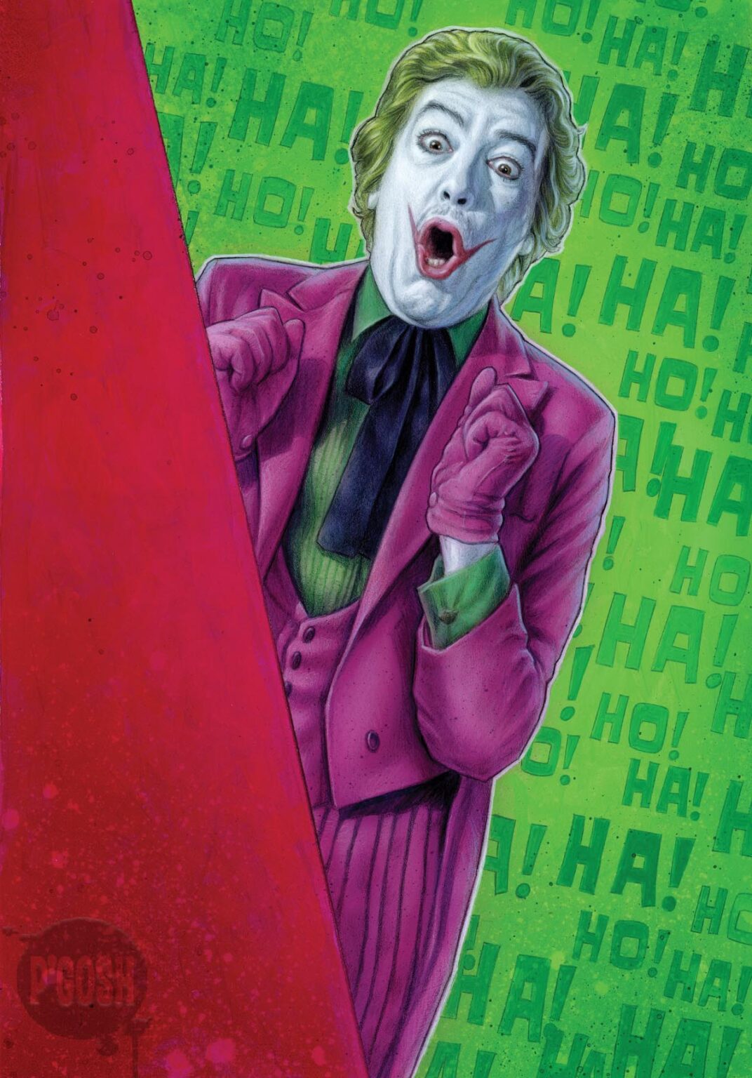 The Joker Original Painting PGosh